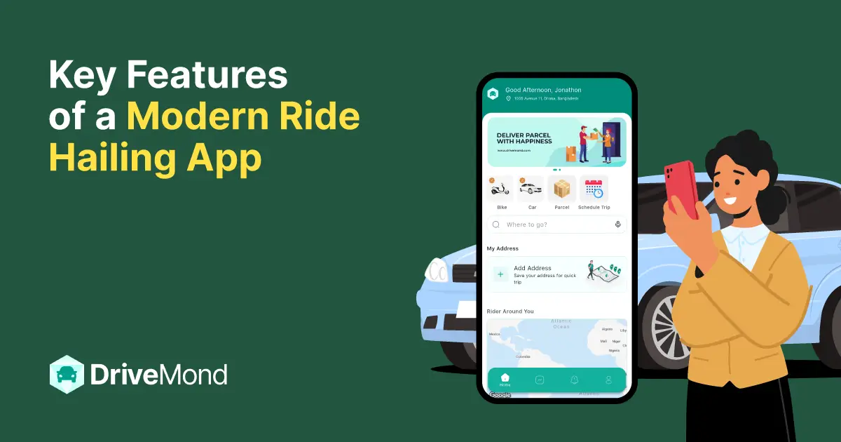 Key Features of a Modern Ride Hailing App in 2026